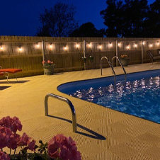 Swisstrax Flow-Through, Slip Resistant Pool Deck Tile
