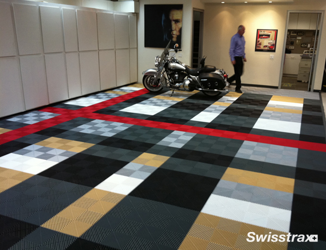 Swisstrax | DIY Interlocking Garage Floor Tiles | Durable Flooring