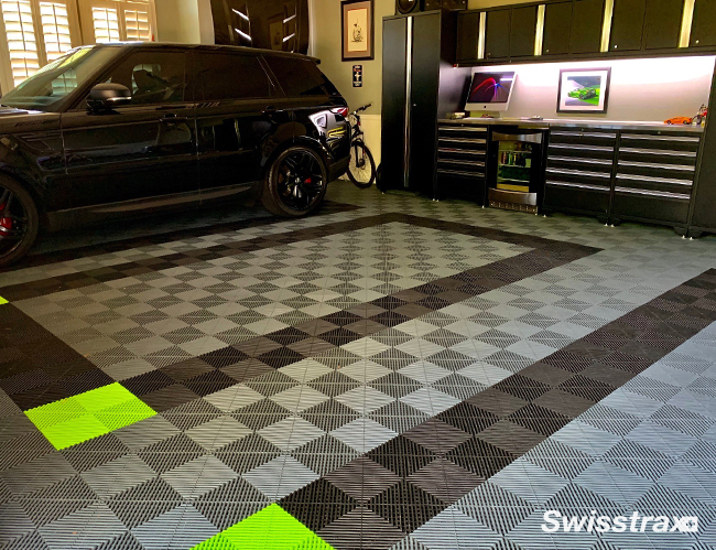 Swisstrax | DIY Interlocking Garage Floor Tiles | Durable Flooring
