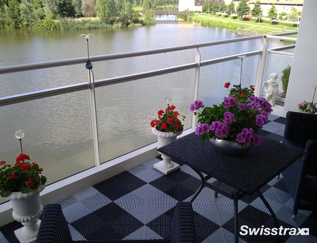 Swisstrax Outdoor Floor Tile | Interlocking Deck & Patio Tiles